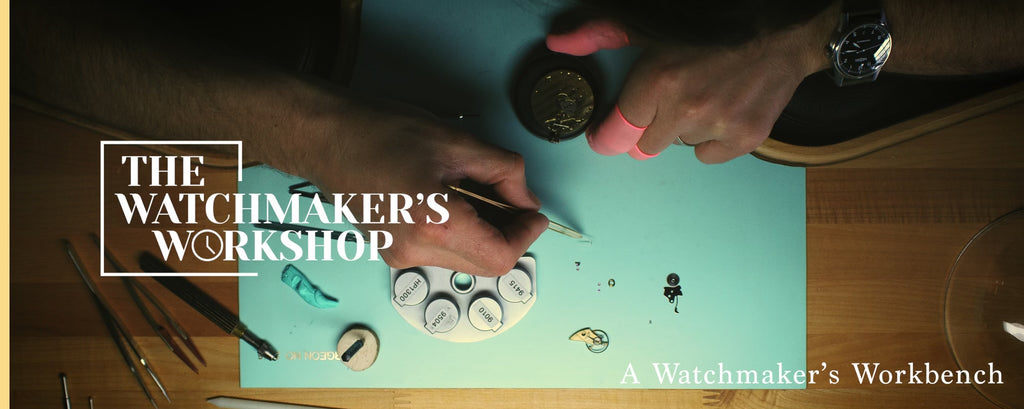 The Watchmaker's Workshop: A Watchmaker's Workbench | Weiss Watch Company
