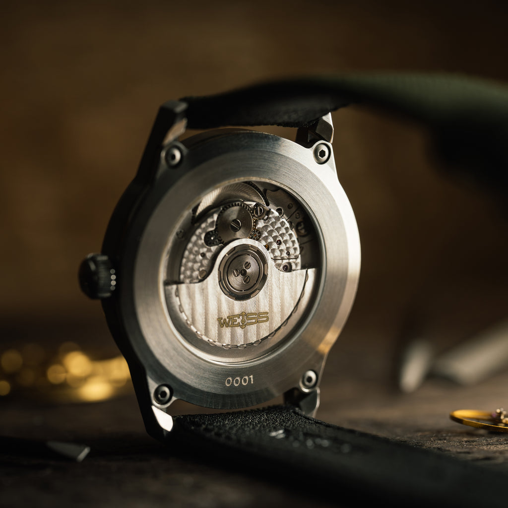 38mm Automatic Standard Issue Field Watch with Date Set | Weiss Watch ... 38mm Automatic Standard Issue Field Watch with Date Set | Weiss Watch ...