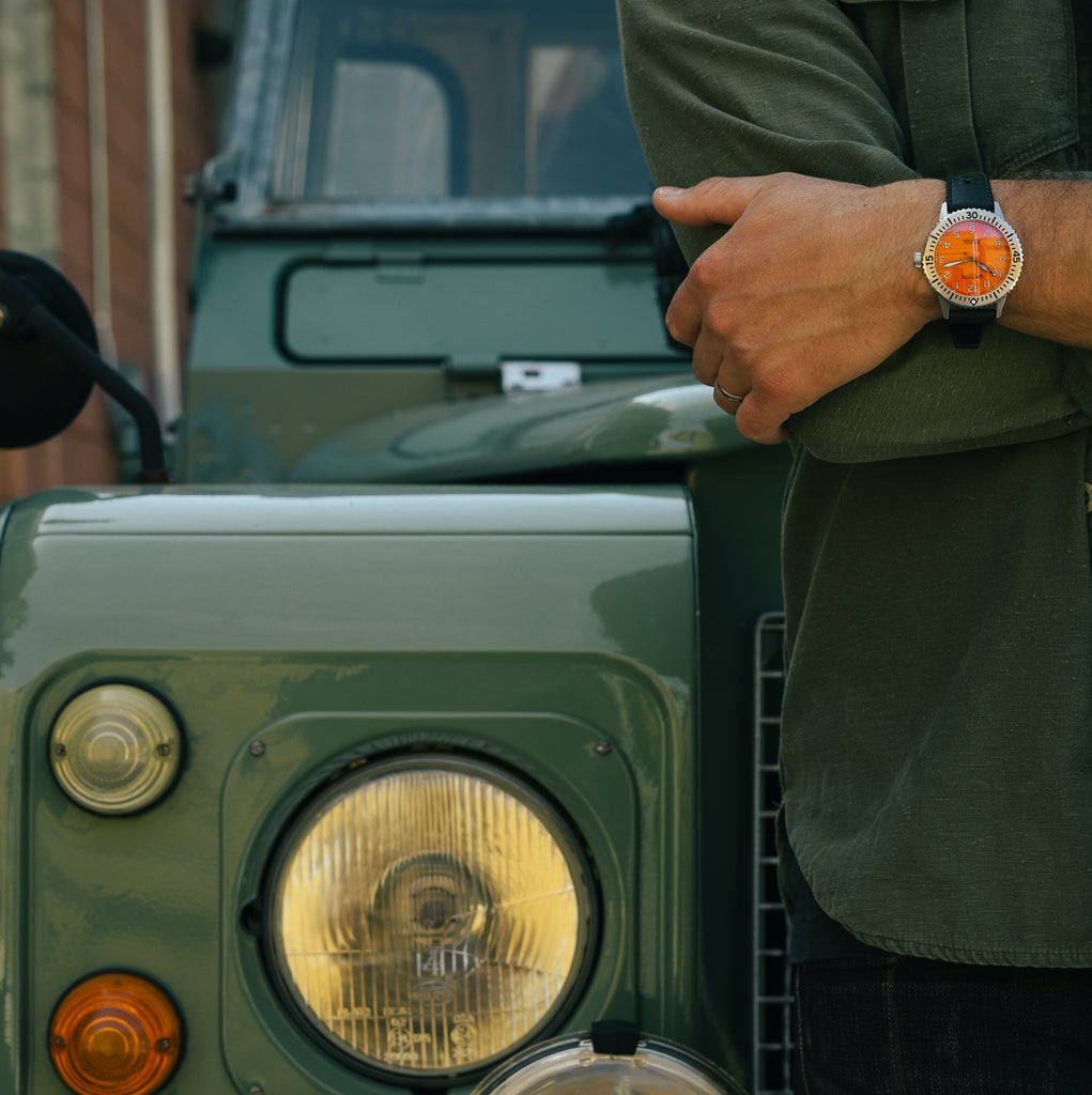 Limited Edition: 42mm Tennessee Tangerine Dive Watch | Weiss Watch Company