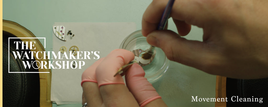 The Watchmaker's Workshop: How to Clean a Watch Movement | Weiss Watch ...