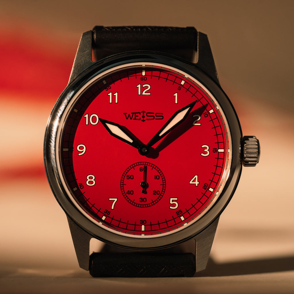*Limited Edition* 38mm Standard Issue Field Watch: Cardinal Dial Weiss ...