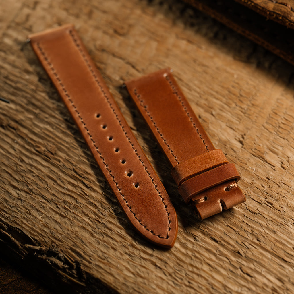 Genuine Horween Shell Cordovan Strap | Weiss | Weiss Watch Company