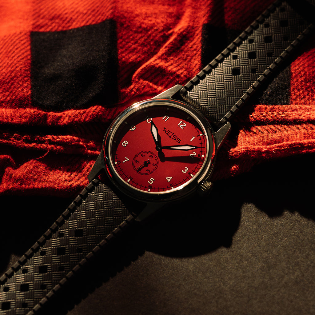 *Limited Edition* 38mm Standard Issue Field Watch: Cardinal Dial Weiss ...
